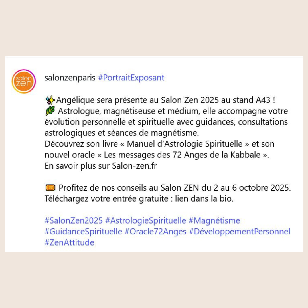 Presentation - Angélique